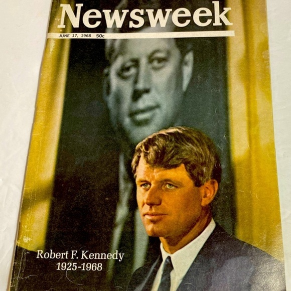 Other | 1968 Newsweek Magazine Death Of Robert F Kennedy Rfk Andy ...